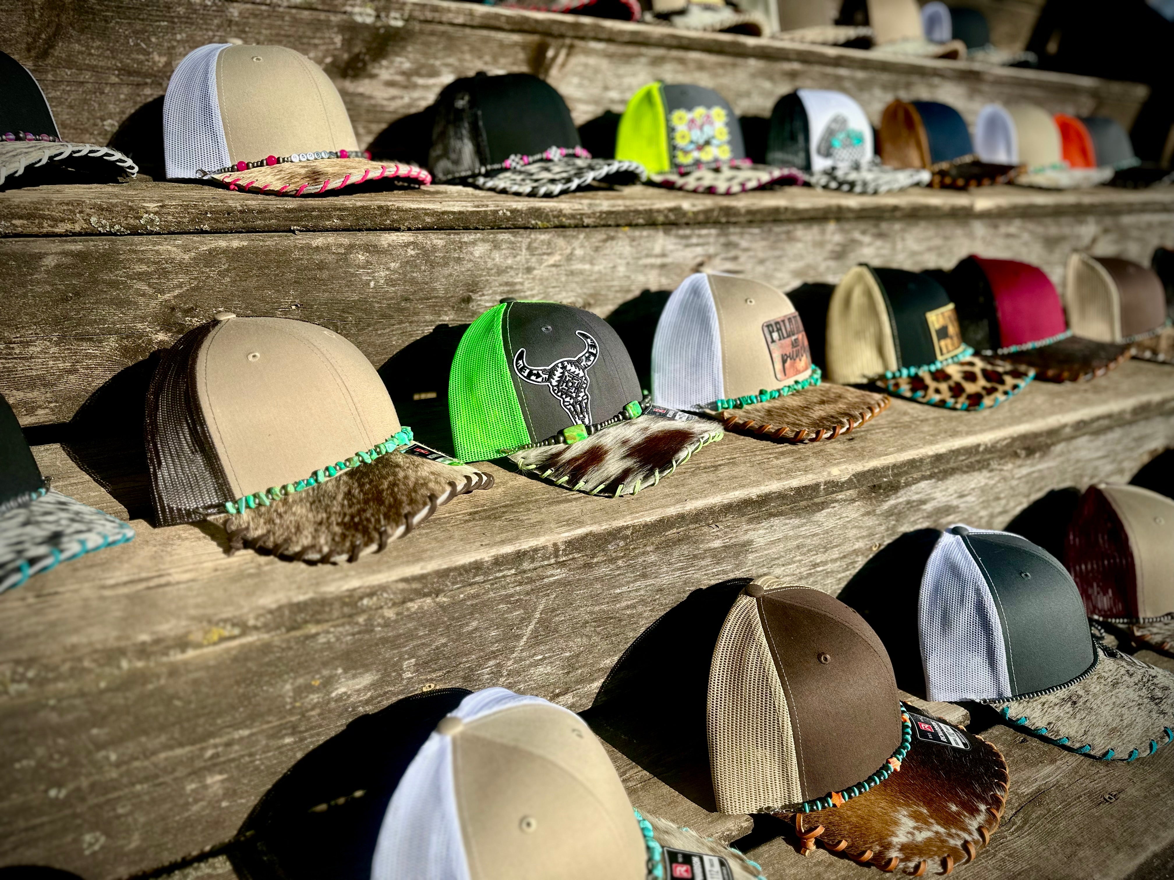 Cowhide Trucker Hats – Page 3 – Full River Fabrication